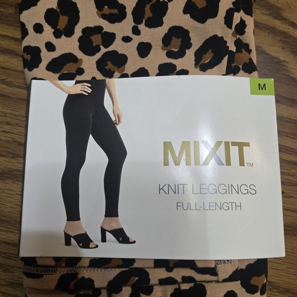 Mixit | Pants & Jumpsuits | Mixit Leopard Print Knit Leggings | Poshmark